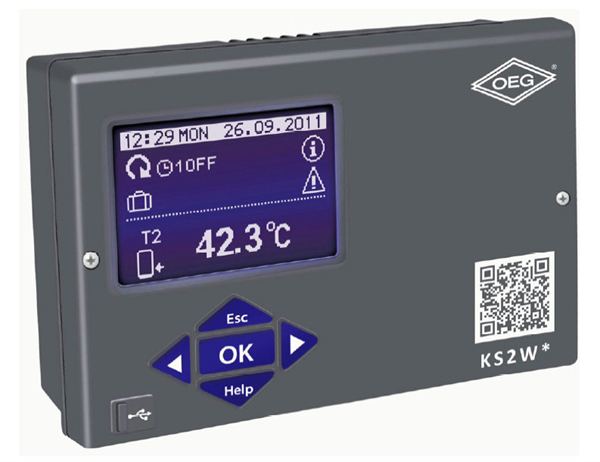 Verschilregelaar KS2W incl. 4 sensoren